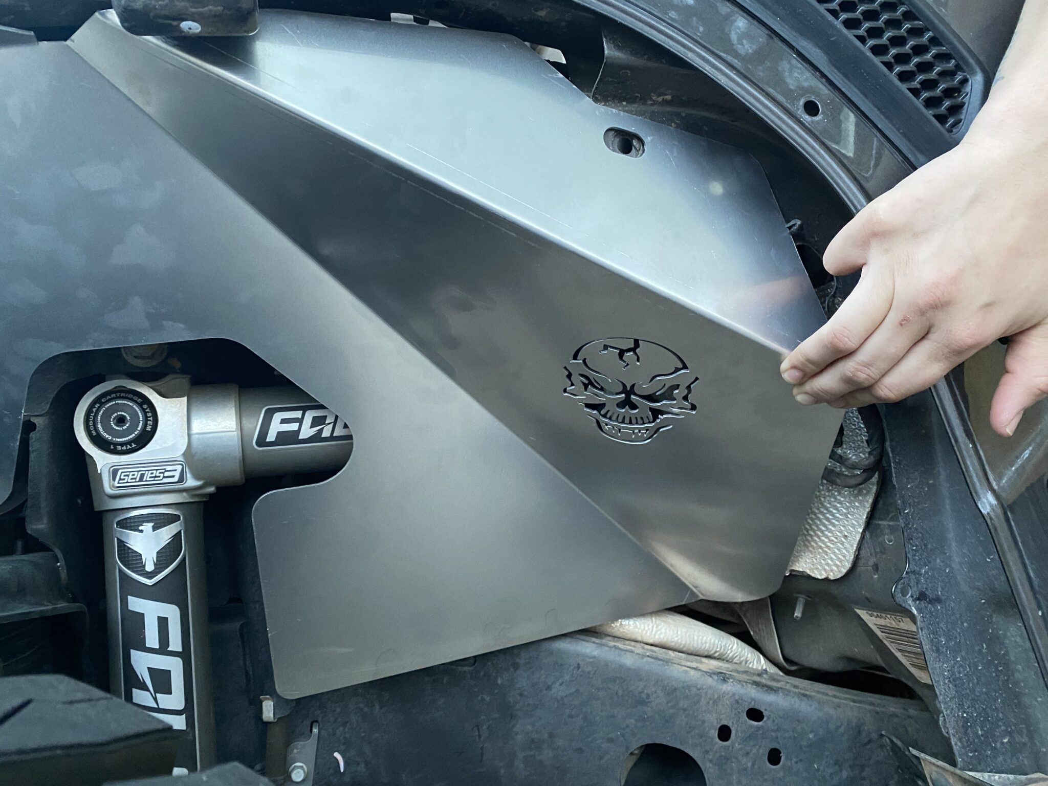 Custom Falcon Shock edition inner fenders - Skull Krushers