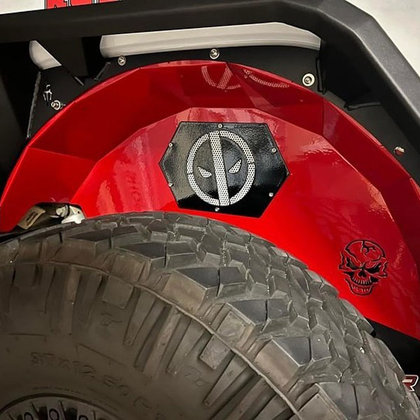 JL Rear fender any logo - Skull Krushers